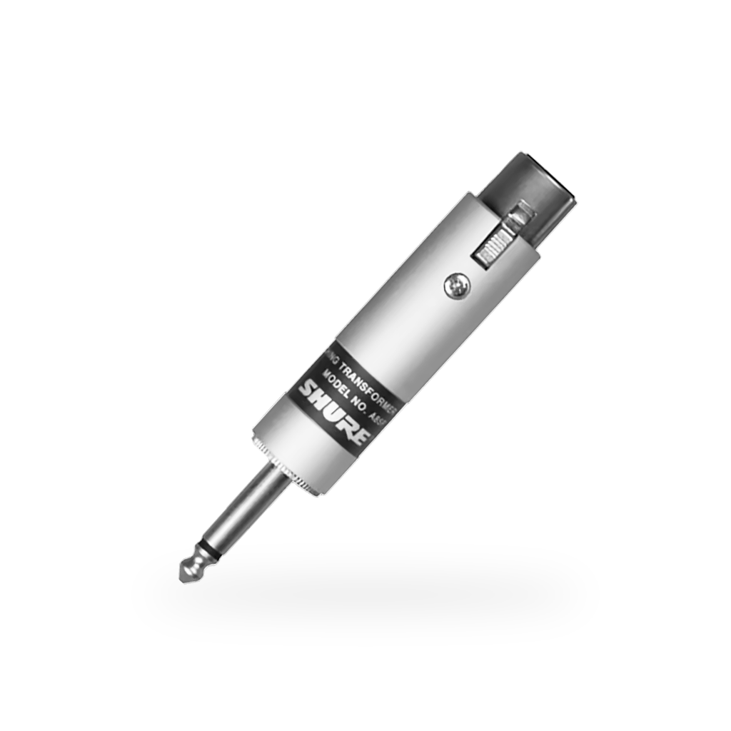 Transformador De Adaptación De Línea Shure Mod. A85F — gbamusicstore