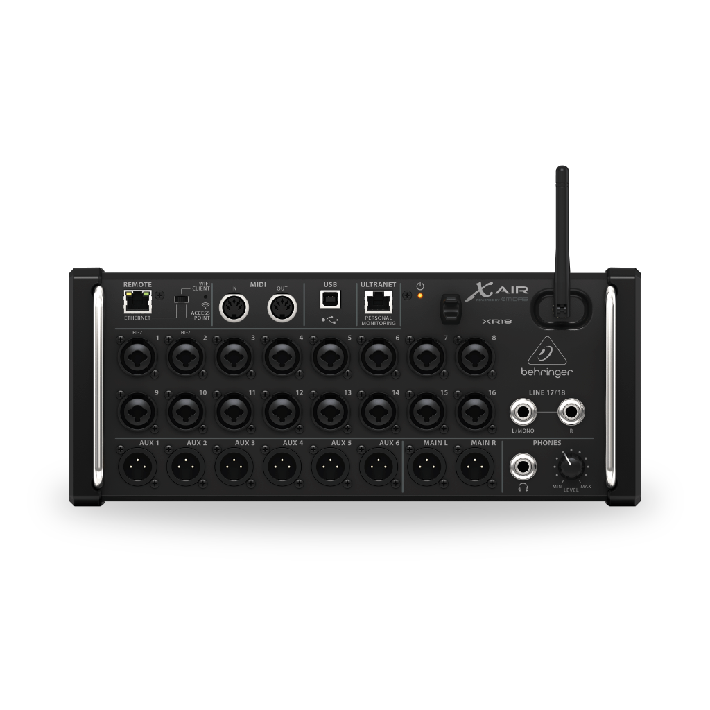 Consola Digital De Rack Behringer Mod. XR18 — gbamusicstore